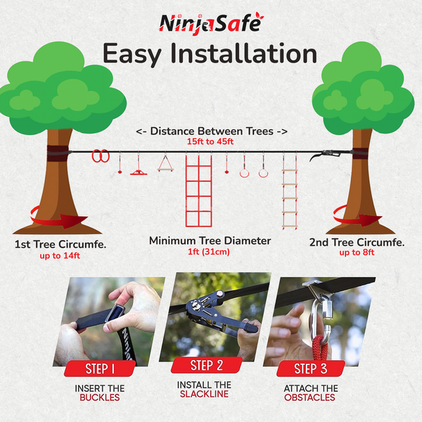 Ninja Obstacle Course – NinjaSafe